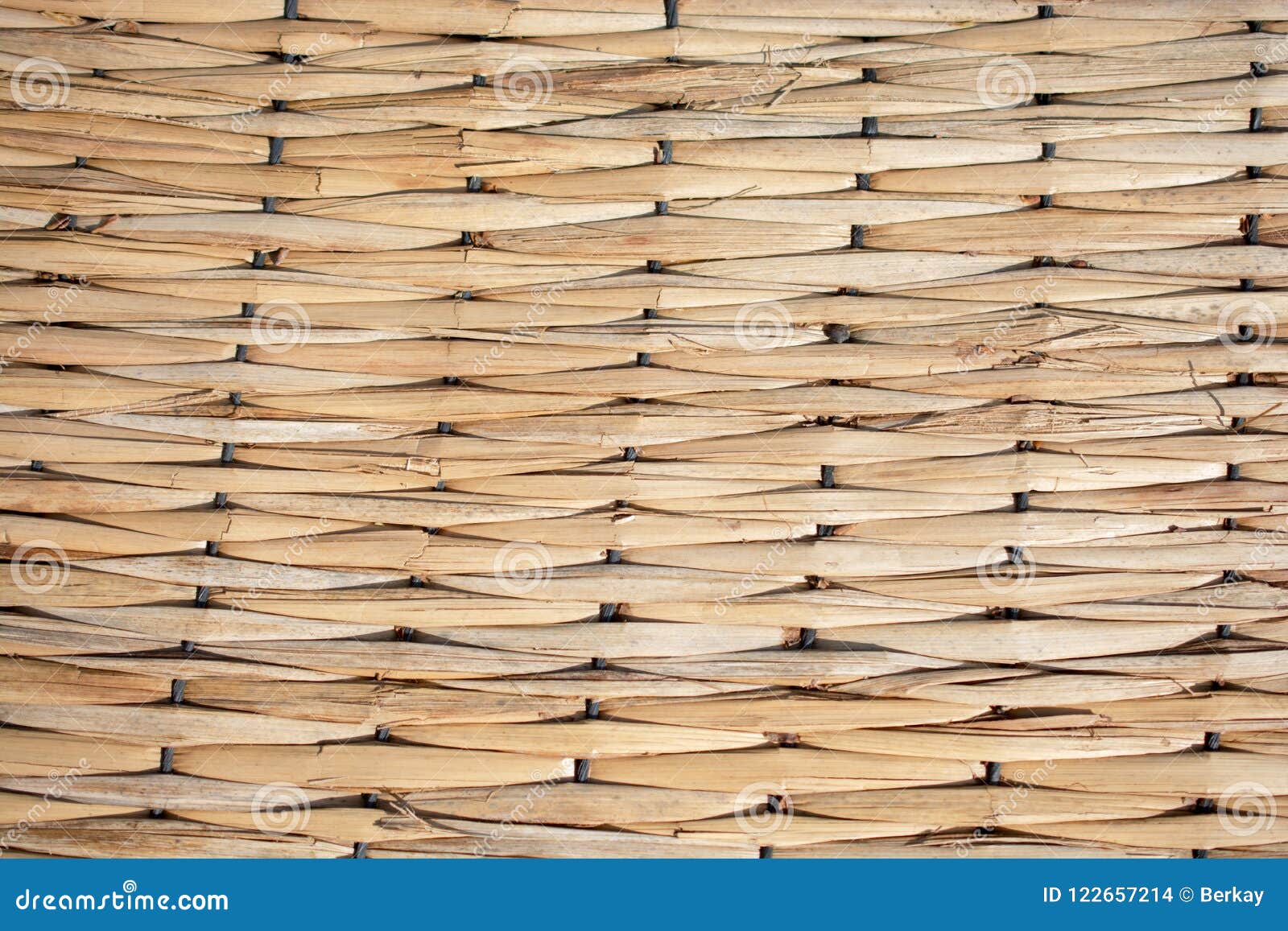 Straw Mat Pattern As Background Surface Stock Photo - Image of ...