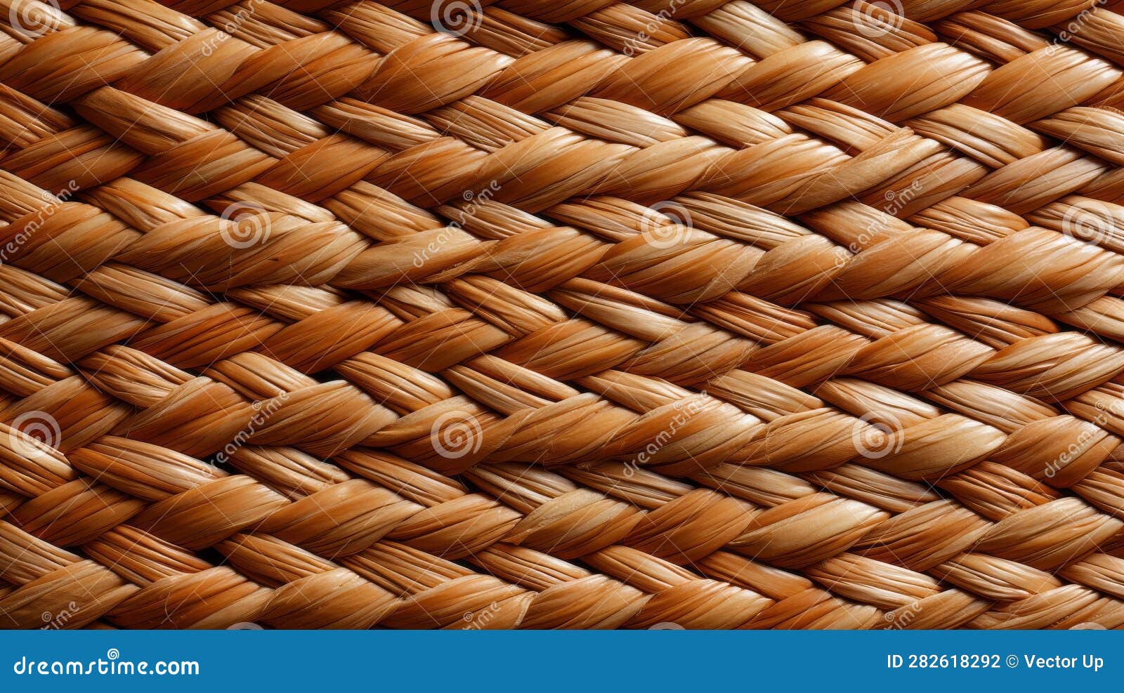 Straw Mat Texture. Generative AI. Stock Illustration - Illustration of ...