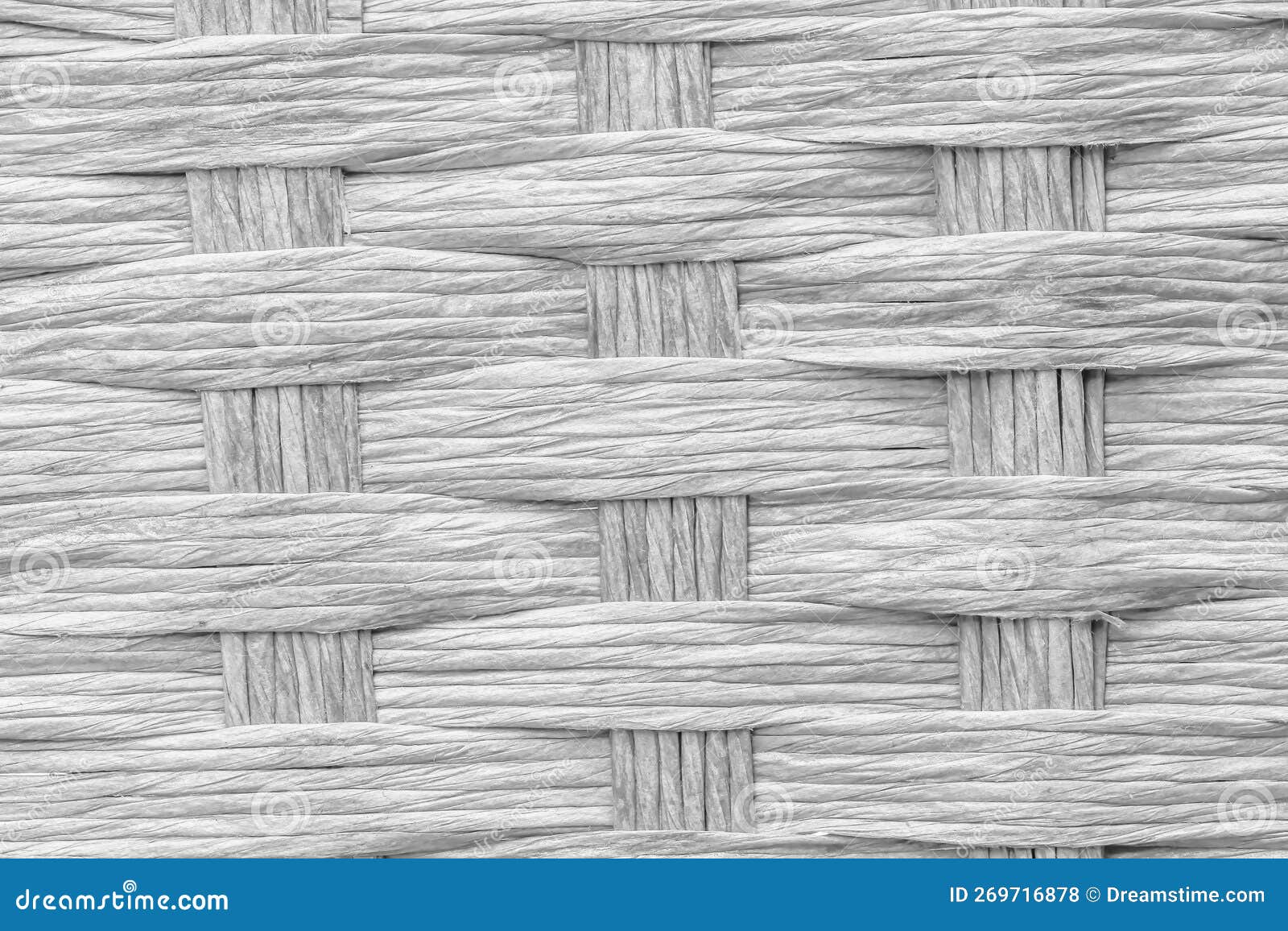 Straw Mat Weaving Seamless Patterns Grey Background Stock Photo - Image ...