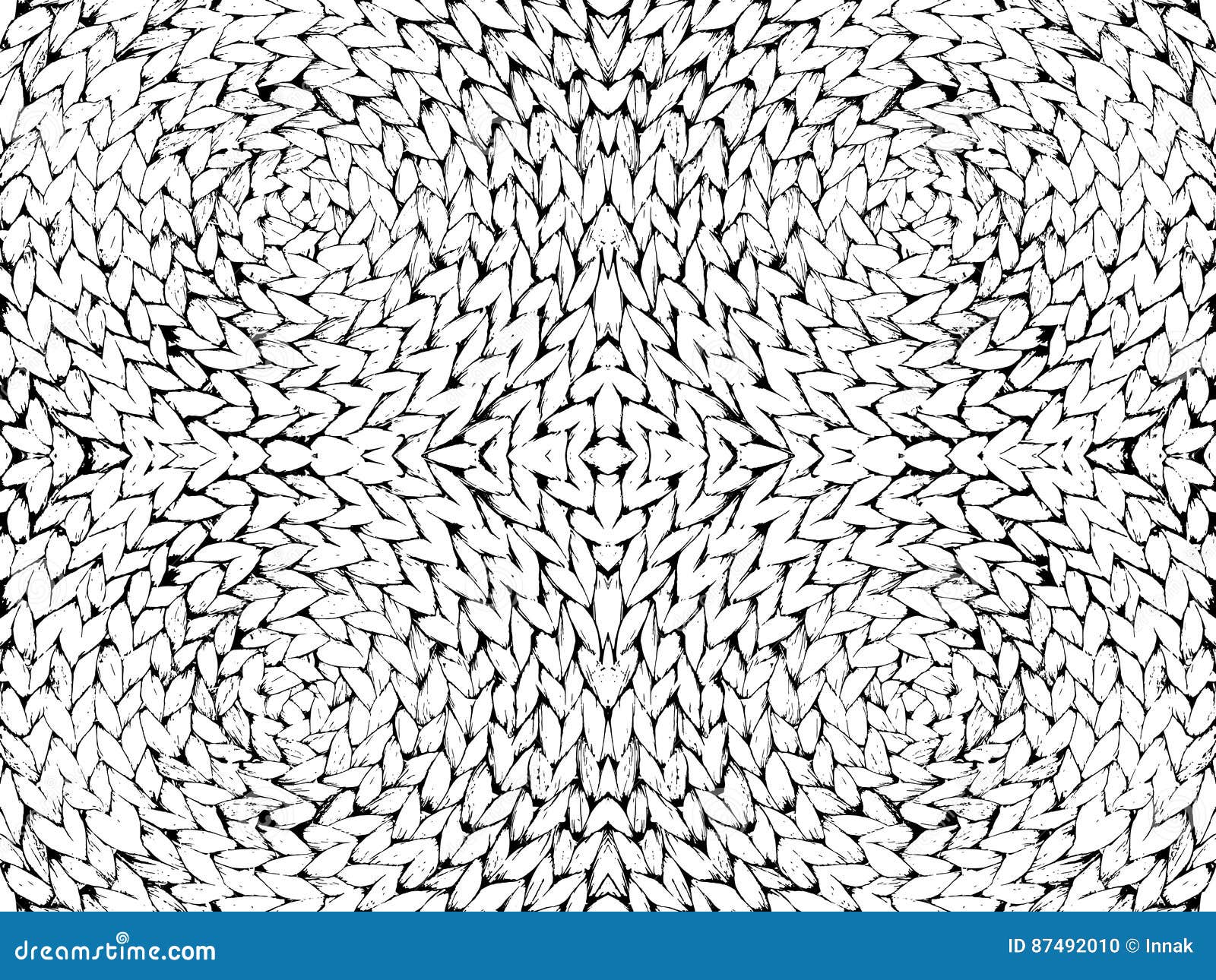 Straw Pattern Texture Repeating Seamless Monochrome Black and White ...