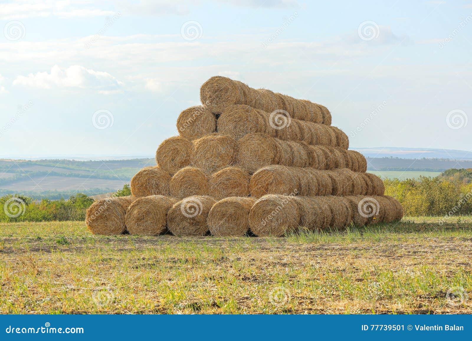 Straw Pyramid Stock Photo | CartoonDealer.com #1035660