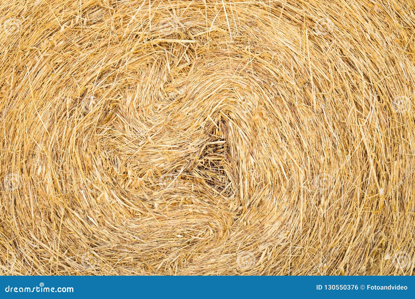 Straw Roll Background Texture, Close-up Stock Photo - Image of land ...