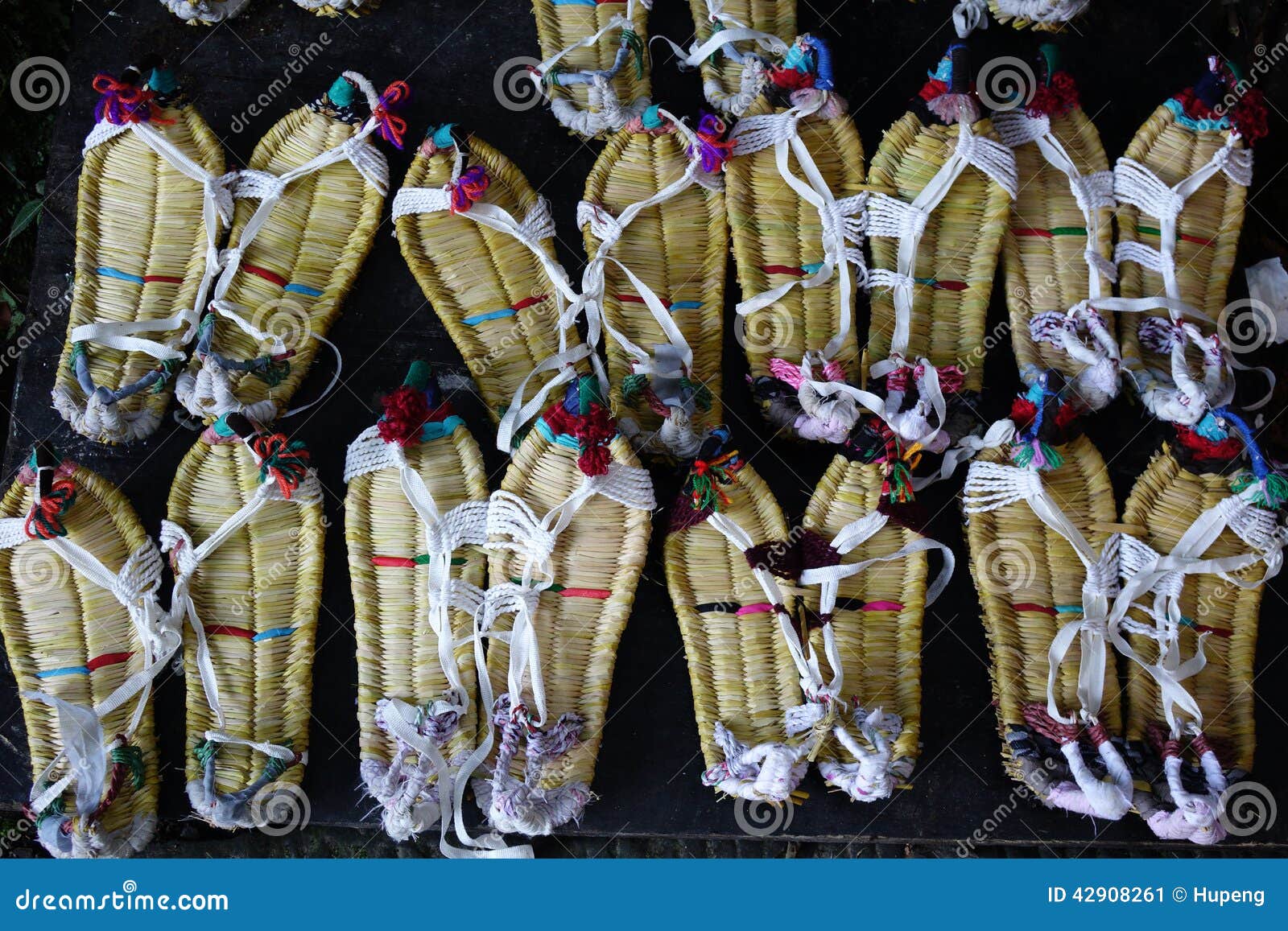 Straw Sandals Waraji Donated By Togakuji Temple Worshipers For Monks ...