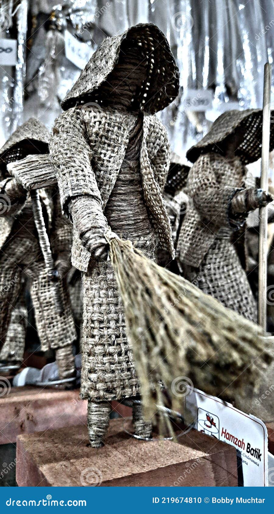 Straw Sculpture at Souvenir Store Stock Photo - Image of straw, store ...