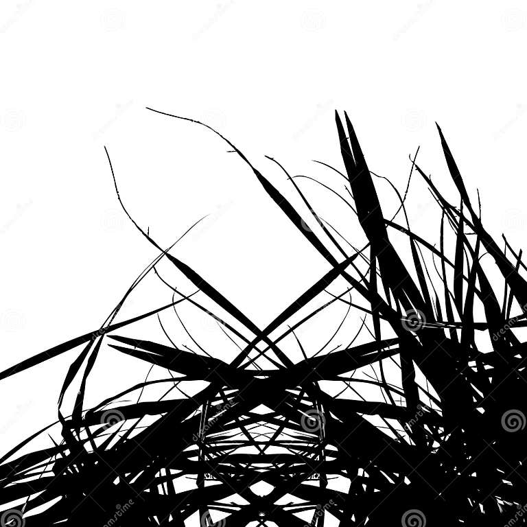 Straw Silhouette for Your Design Stock Vector - Illustration of bright ...