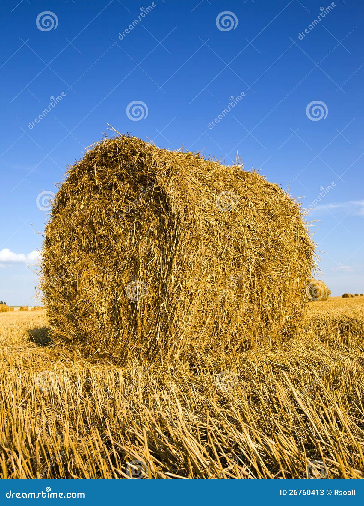 Straw stack stock image. Image of dried, farm, barley - 26760413