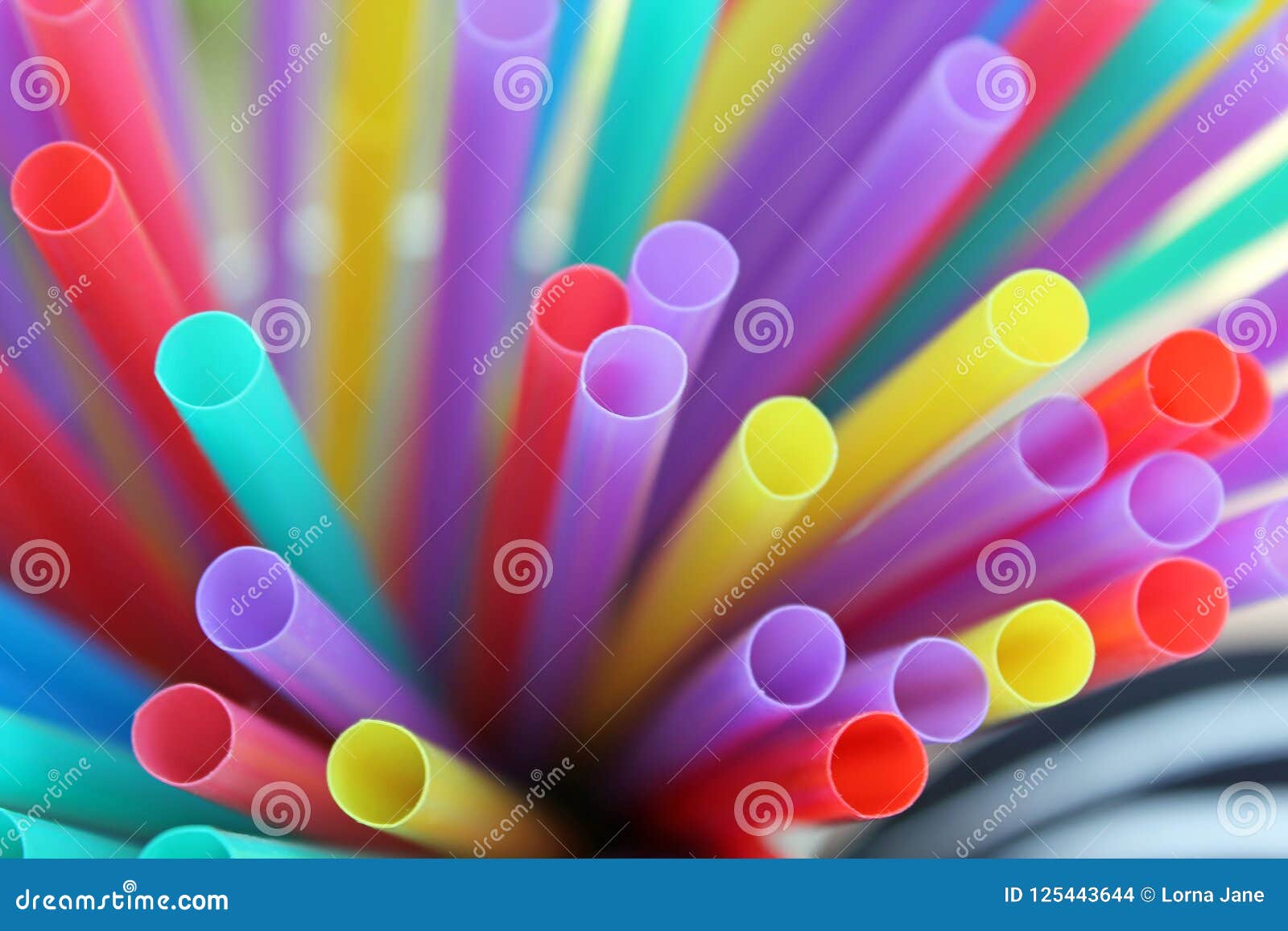 Straw Straws Plastic Drinking Background Abstract Colourful Full Screen ...