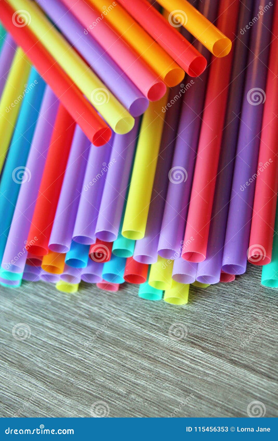 Straw Straws Plastic Drinking Background Colourful Full Screen Single ...