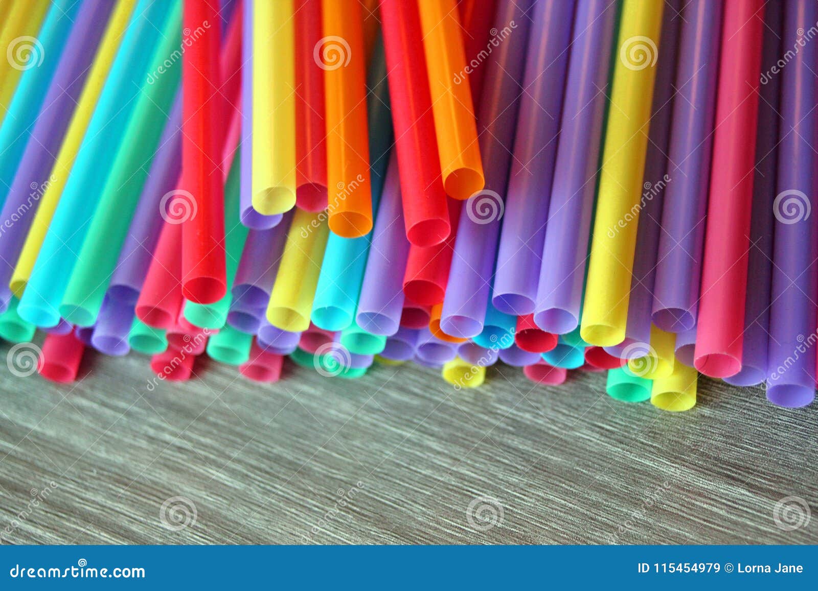 Straw Straws Plastic Drinking Background Colourful Full Screen Single ...