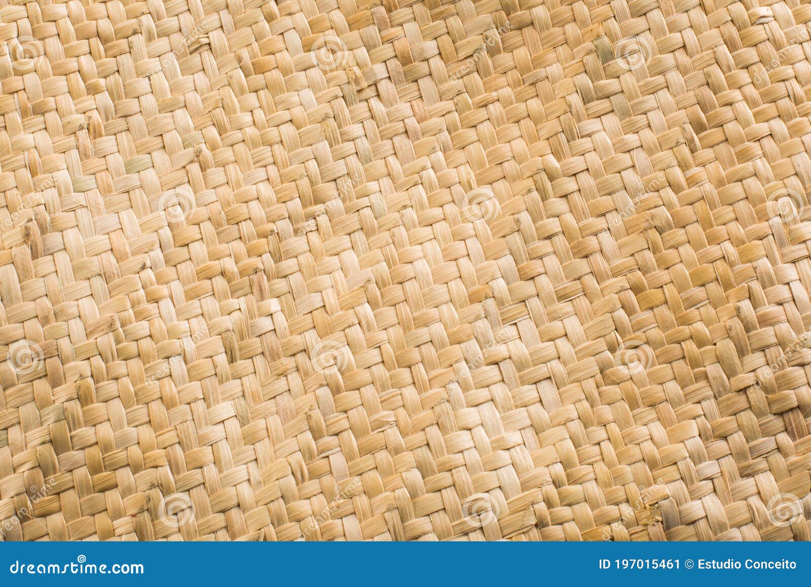 Bamboo Fabric Pattern / Straw Texture Background Royalty-Free Stock ...