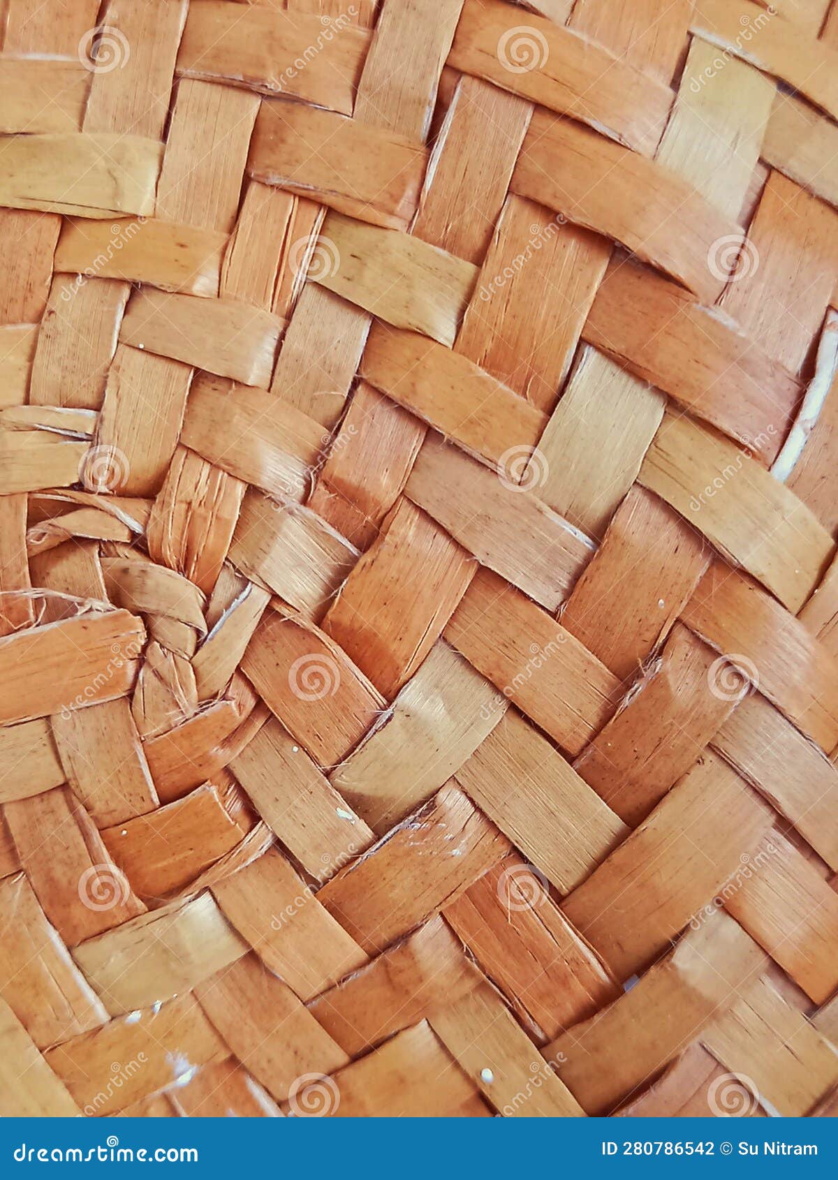Straw Texture Detail. Woven Bamboo Background. Handmade Full Frame of ...