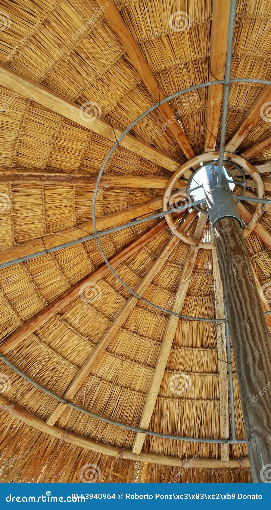 Straw umbrella details stock photo. Image of umbrella - 63940964