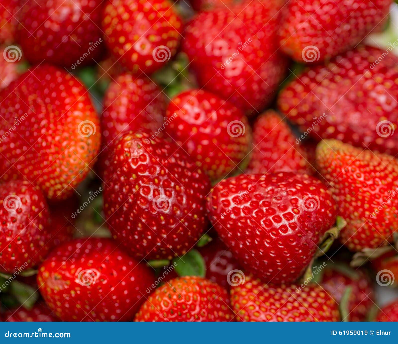 The Strawberries Arranged on the Display Stock Image - Image of healthy ...
