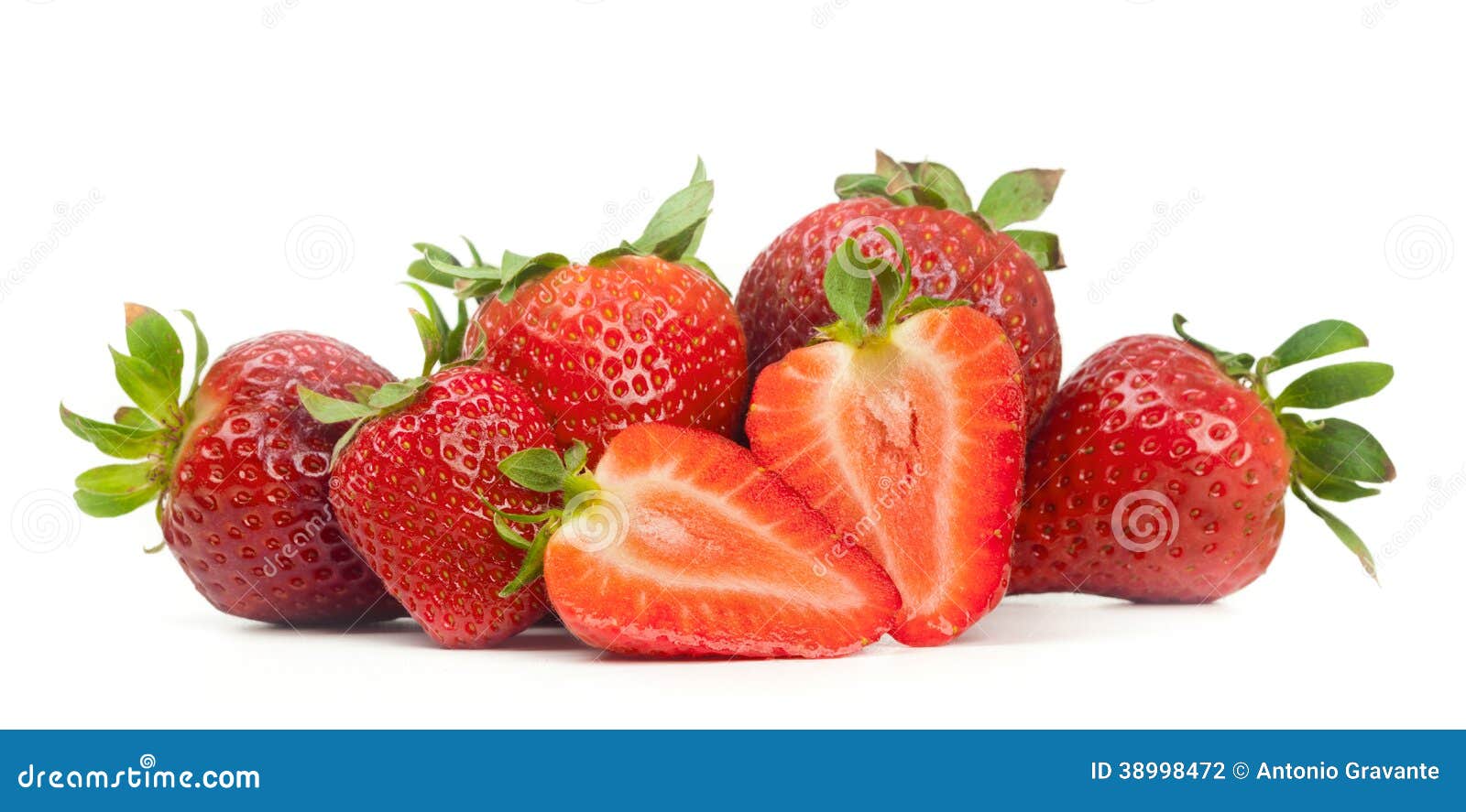 Strawberries stock photo. Image of green, berry, freshness - 38998472