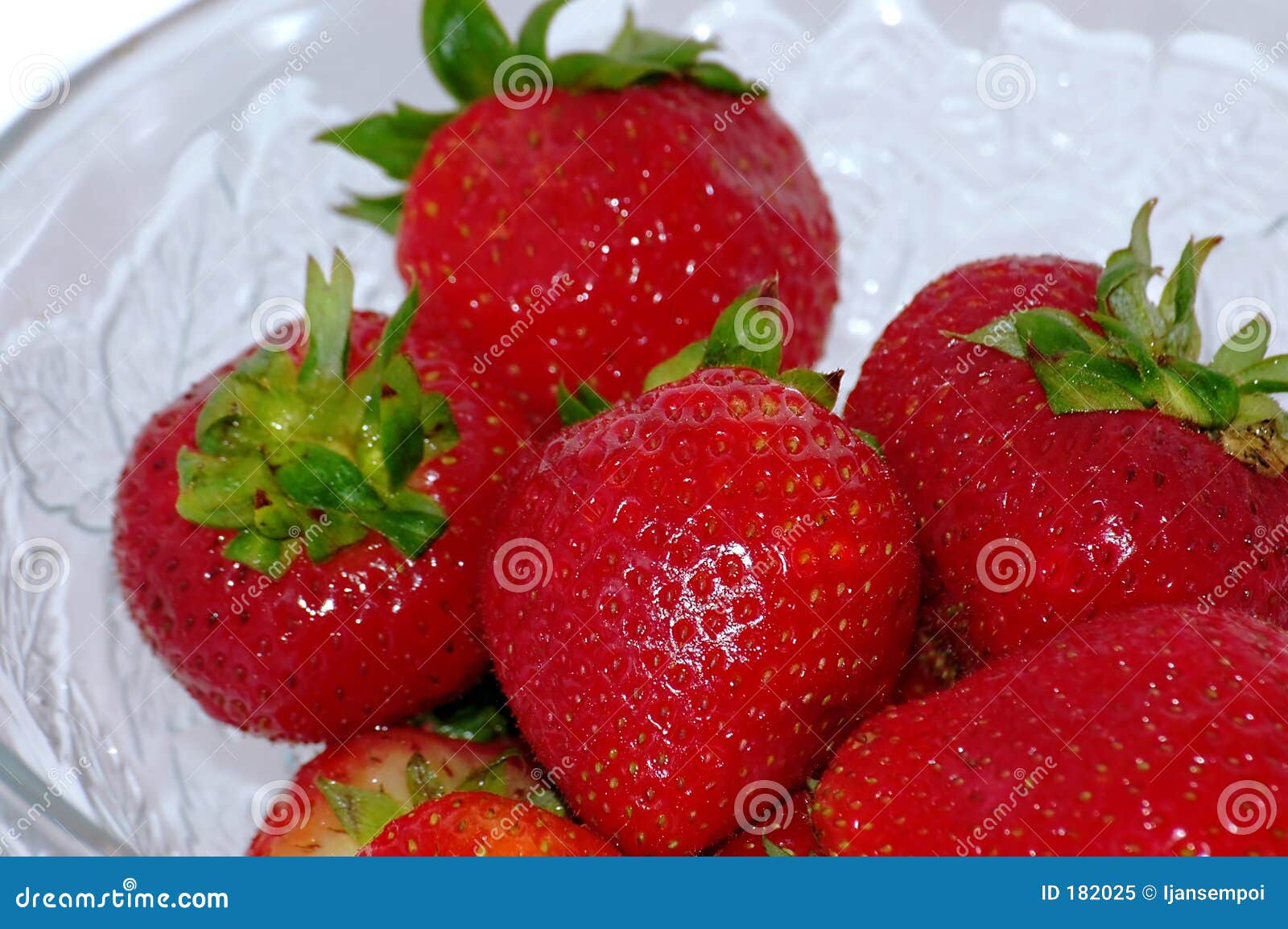 Strawberries in the bowl stock image. Image of food, health - 182025