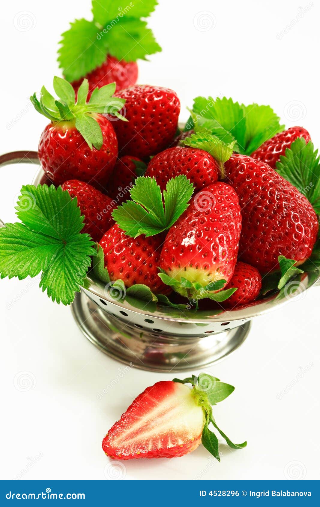 Strawberries in the bowl stock photo. Image of diet, grow - 4528296
