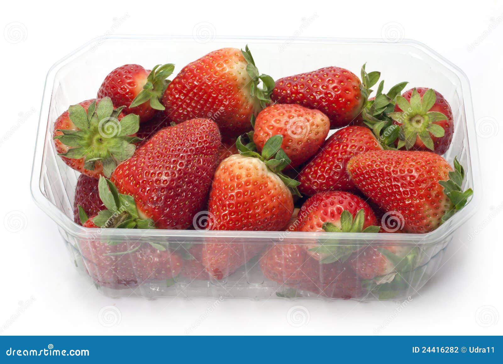 Strawberries in the box stock photo. Image of fresh, strawberries ...