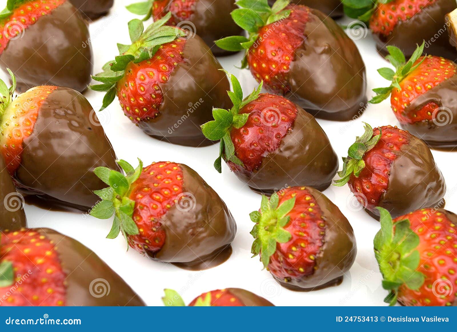 Strawberries and chocolate stock image. Image of eating - 24753413