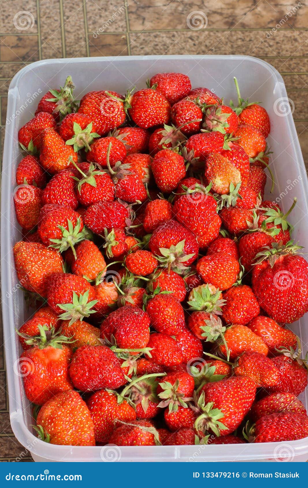 Strawberries Close Up. Background Stock Photo - Image of nature ...