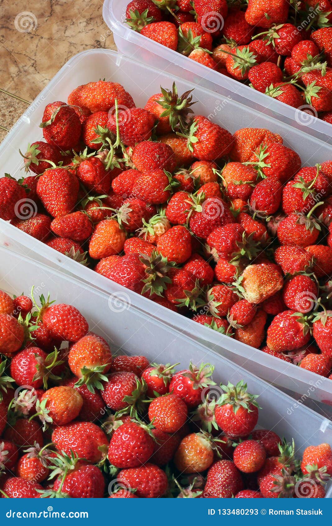 Strawberries Close Up. Background Stock Image - Image of group ...