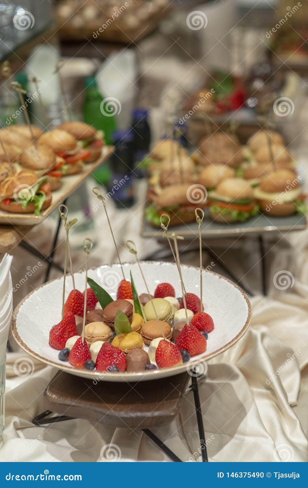 Cold Cuts Served in a Buffet Stock Photo - Image of herb, rustic: 146375490