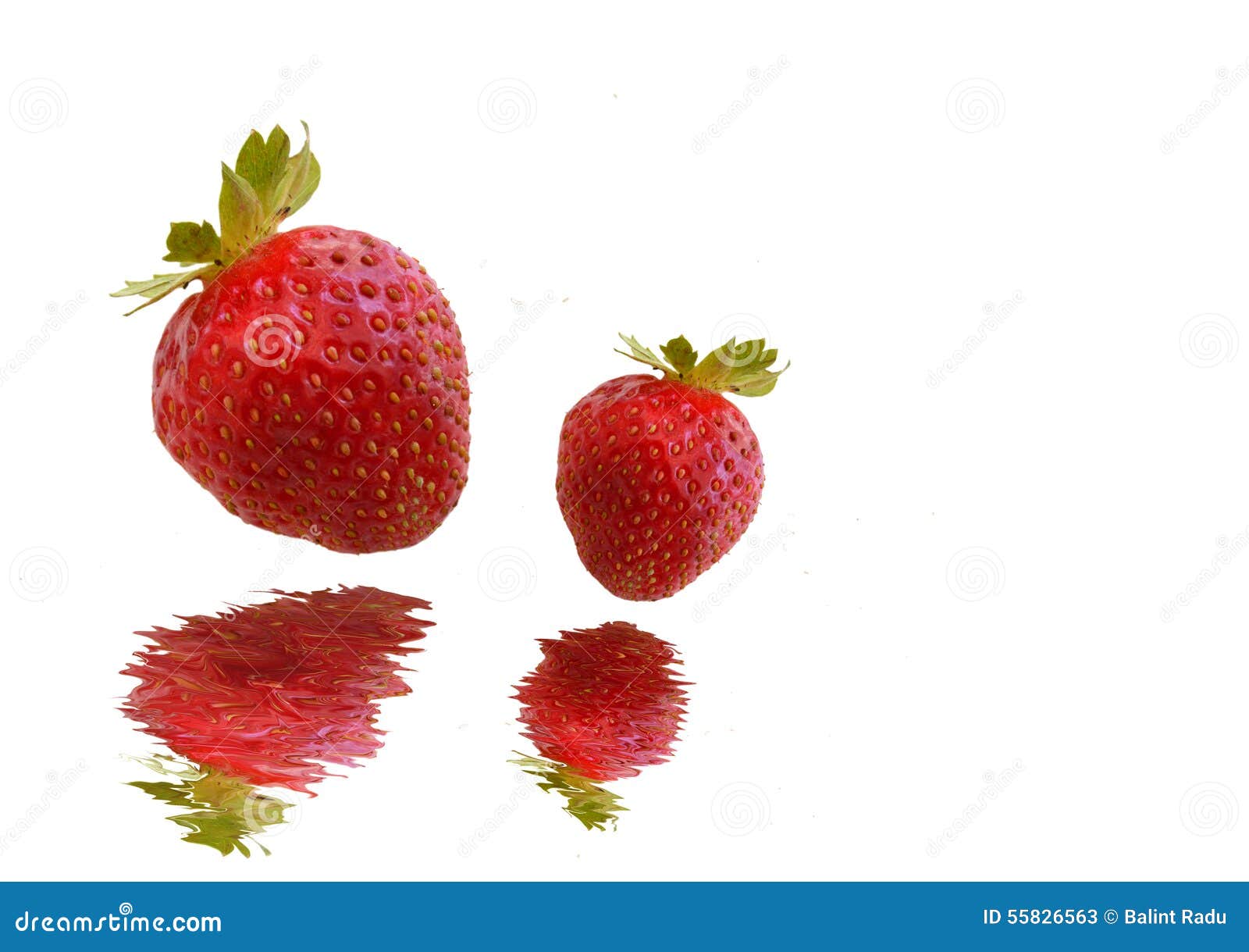 Strawberries Falling in Water Stock Image - Image of droplet ...