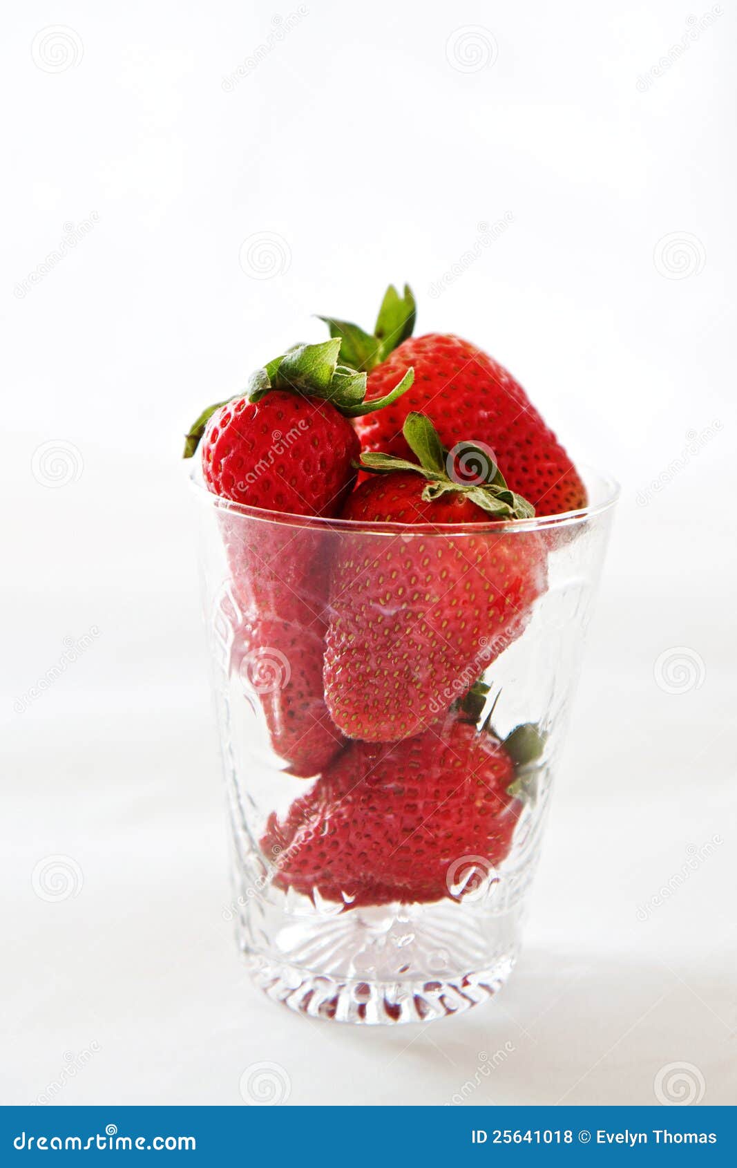 Strawberries in a glass stock photo. Image of strawberries - 25641018