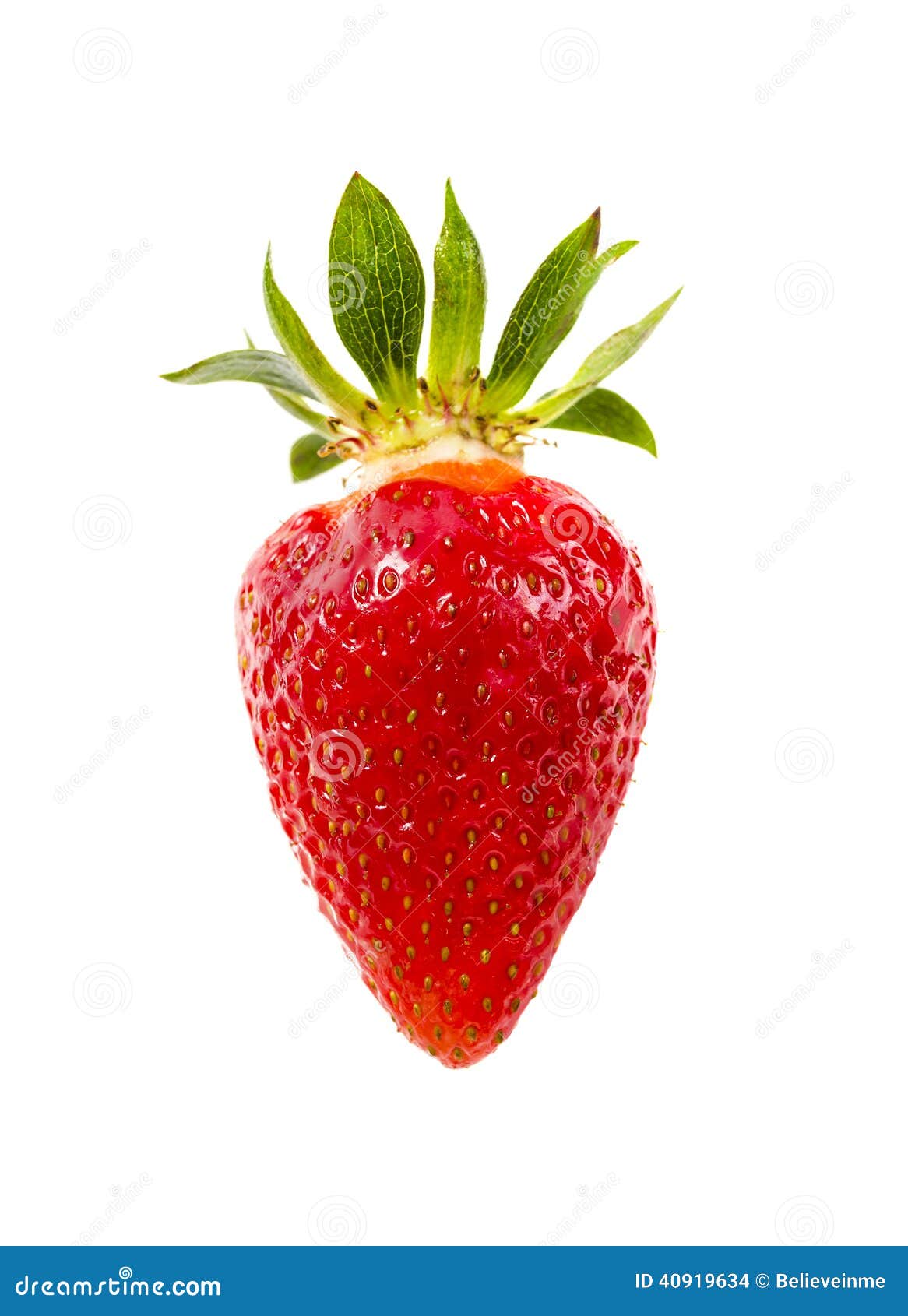 Strawberries stock photo. Image of fresh, healthy, single - 40919634