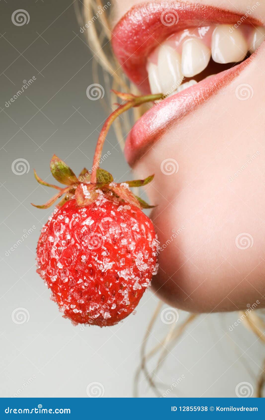 Strawberry stock photo. Image of fresh, sensual, face - 12855938