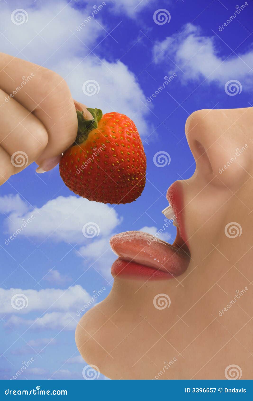 Strawberry stock image. Image of female, feminine, strawberries - 3396657