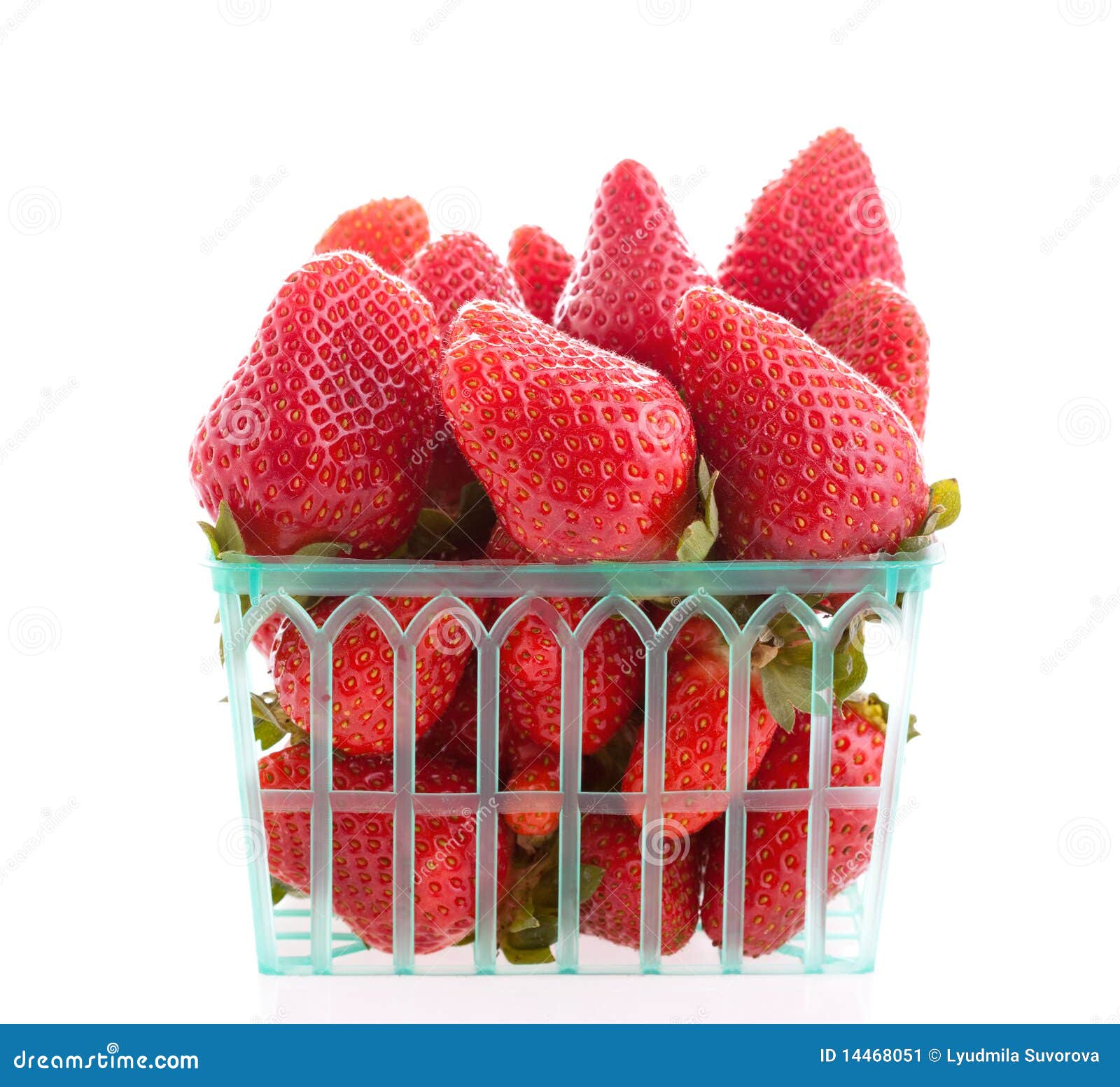 Strawberry in a basket stock image. Image of fresh, healthy - 14468051