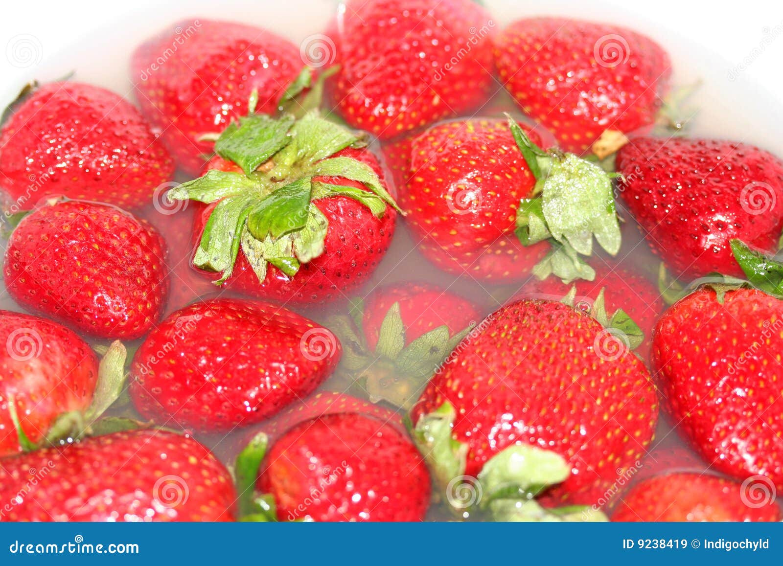 Strawberry Bath Picture. Image: 9238419