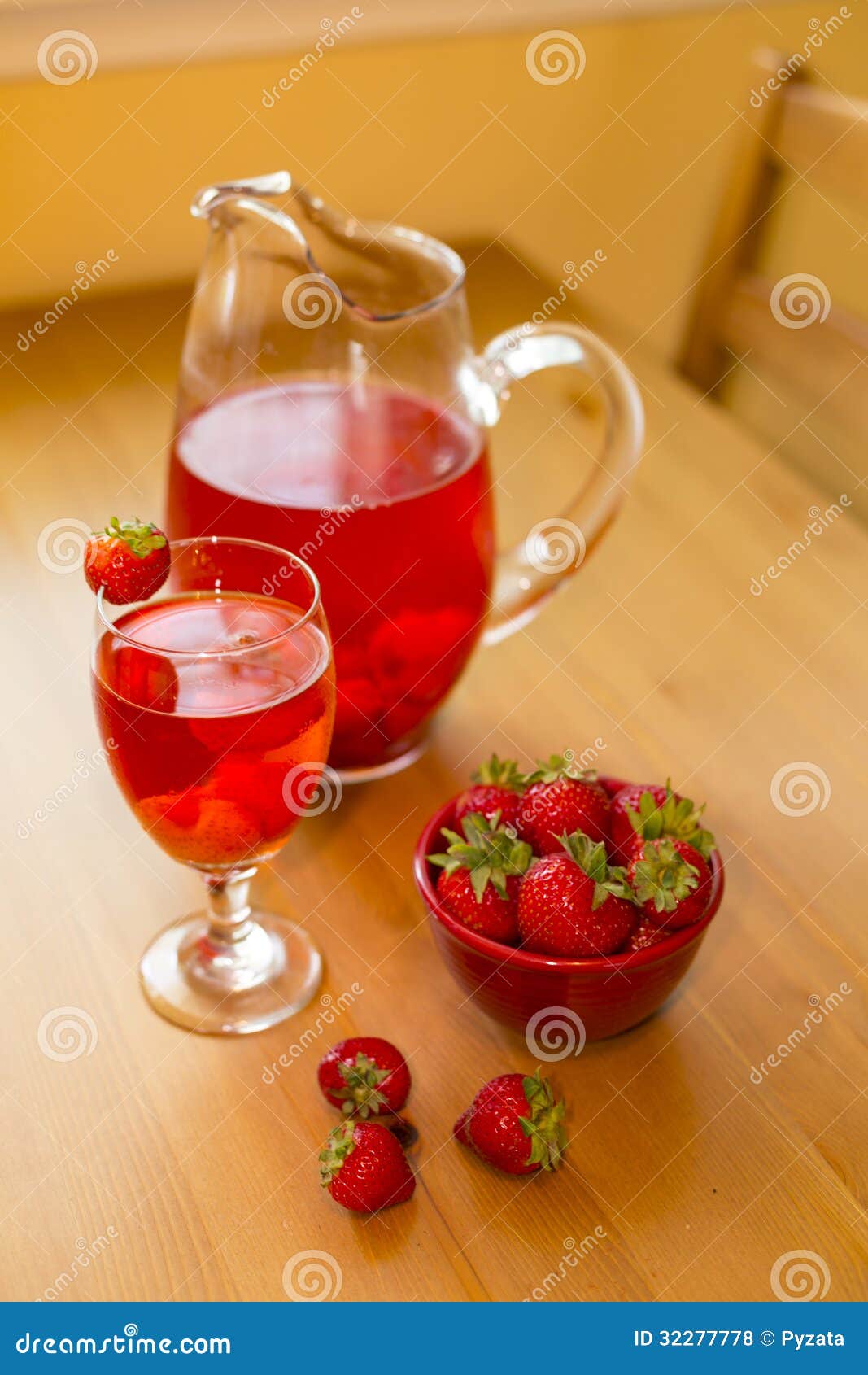 Strawberry beverage stock photo. Image of dinner, drink - 32277778