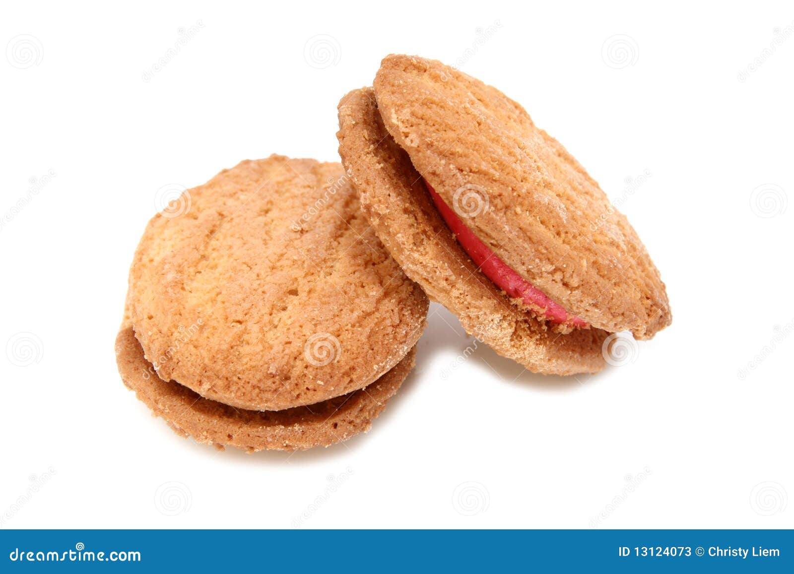 Strawberry biscuit cream stock image. Image of strawberry - 13124073