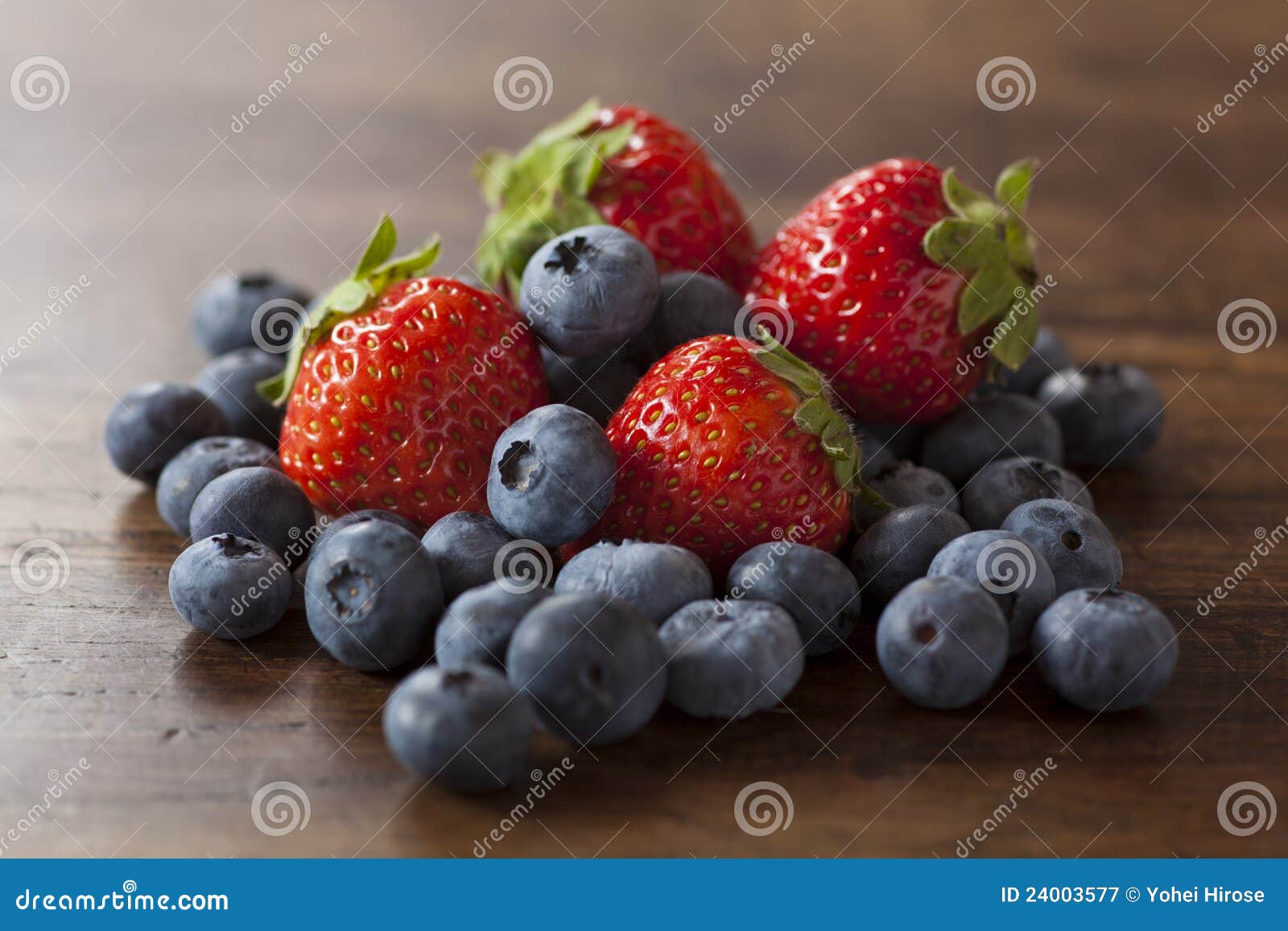 Strawberry and blueberry stock image. Image of ripe, vivid - 24003577