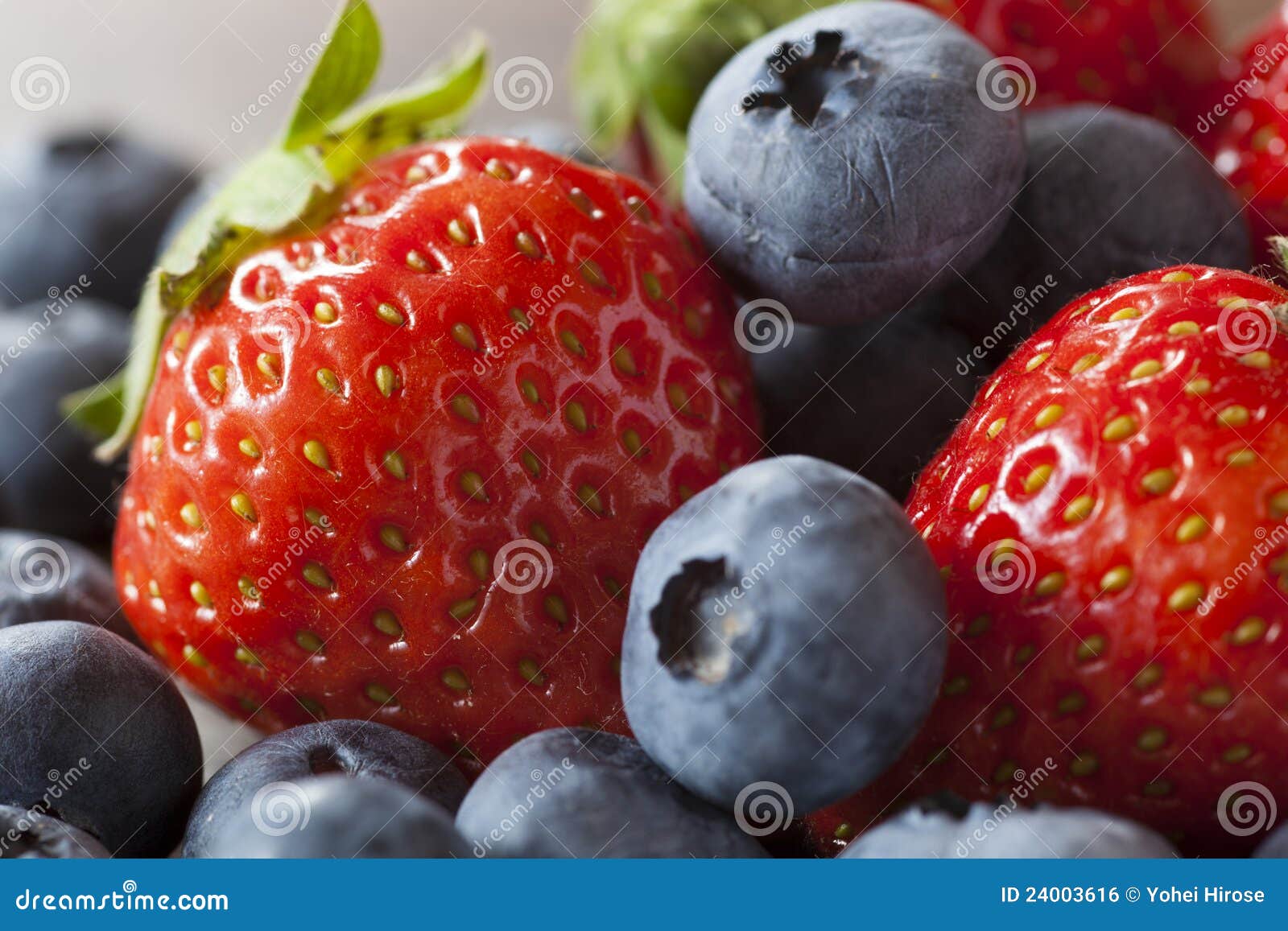 Strawberry and blueberry stock photo. Image of strawberry - 24003616