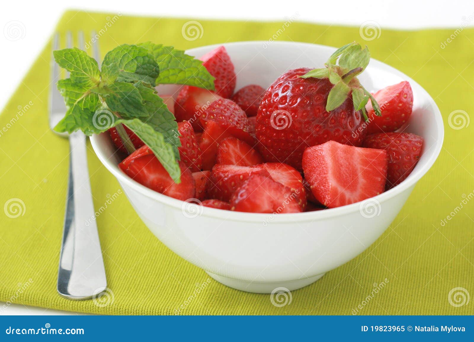 Strawberry in a bowl stock image. Image of organic, sweet - 19823965