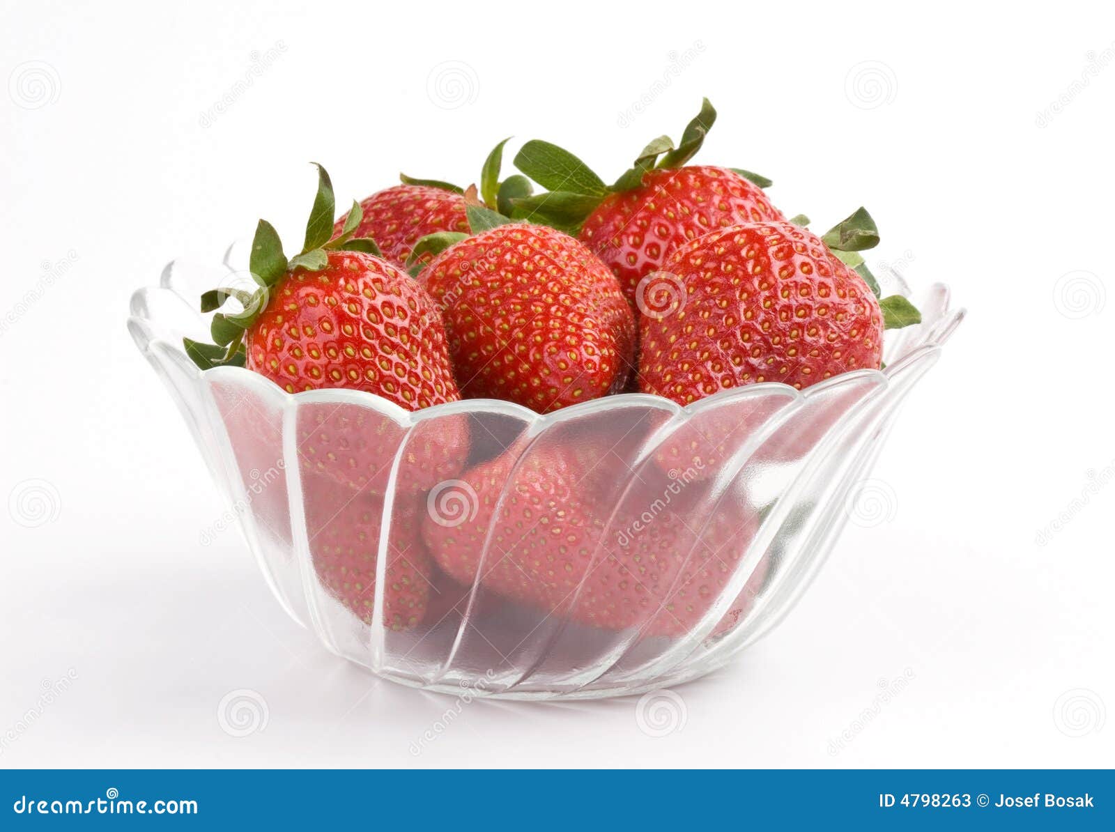 Strawberry in a bowl stock image. Image of natural, fruit - 4798263