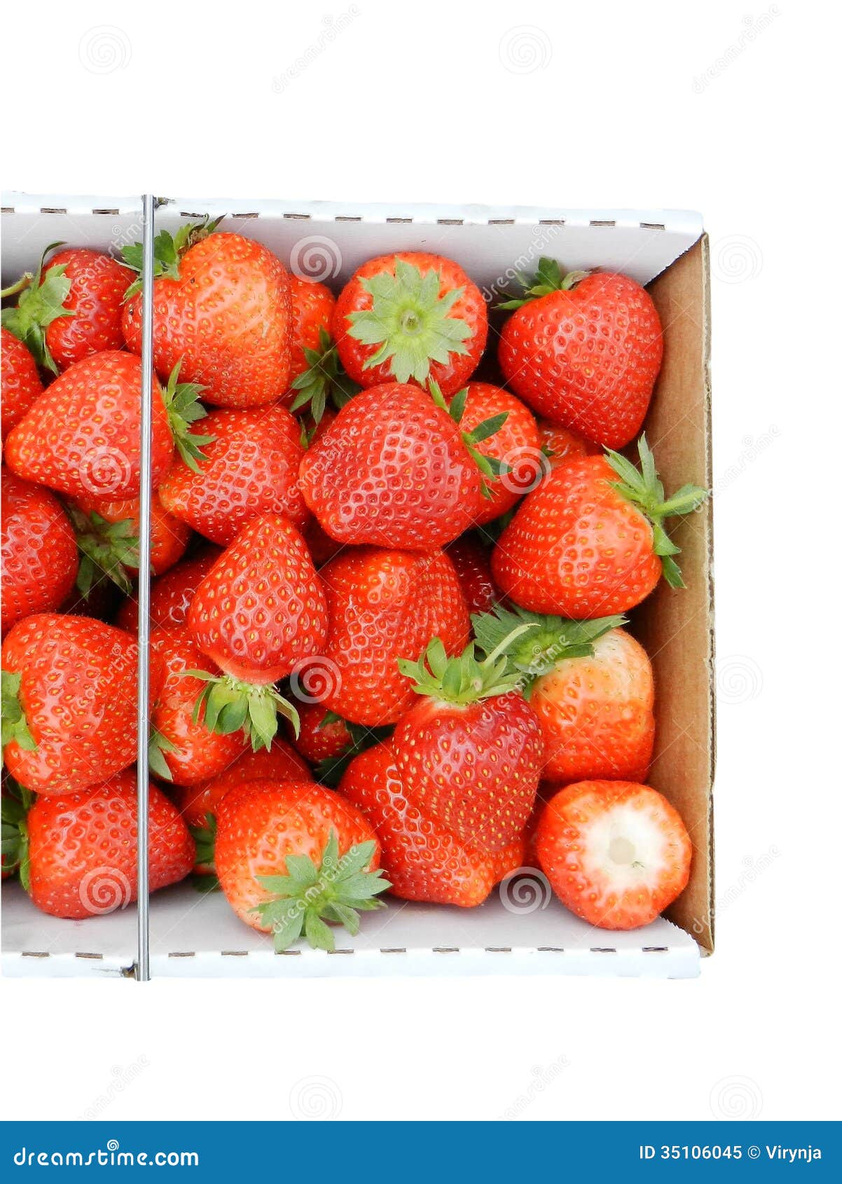 Strawberry in the box stock image. Image of environment - 35106045