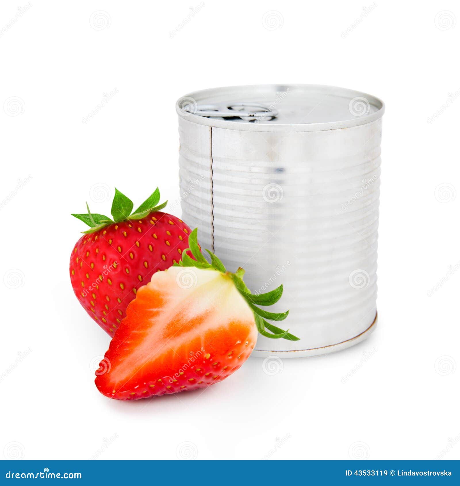 Strawberry can stock image. Image of juicy, homemade - 43533119