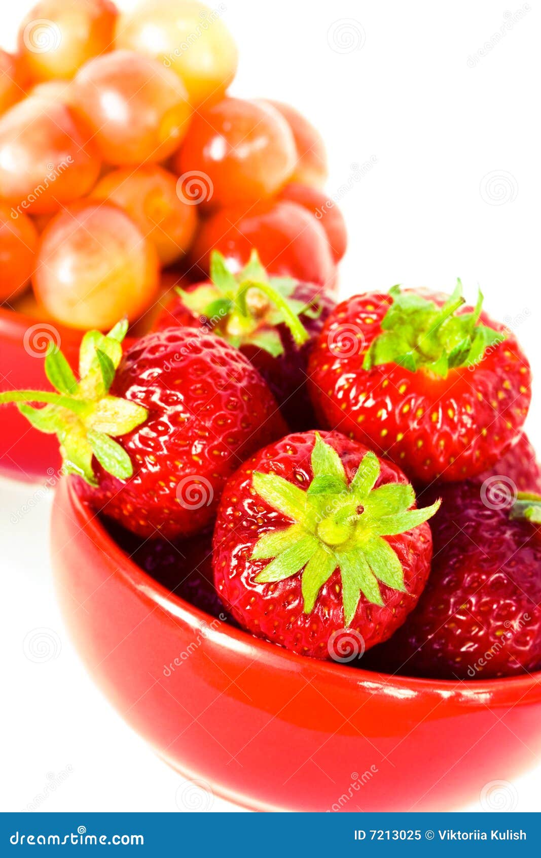 Strawberry and cherry stock image. Image of juicy, macro - 7213025
