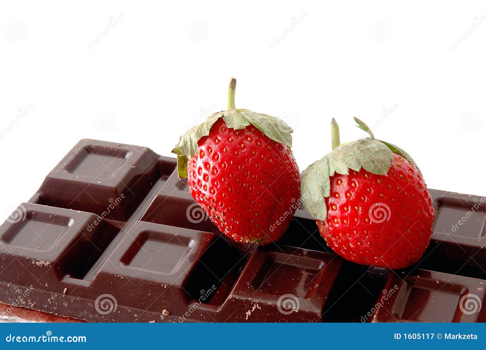 Strawberry and chocolate stock image. Image of sweet, brown - 1605117