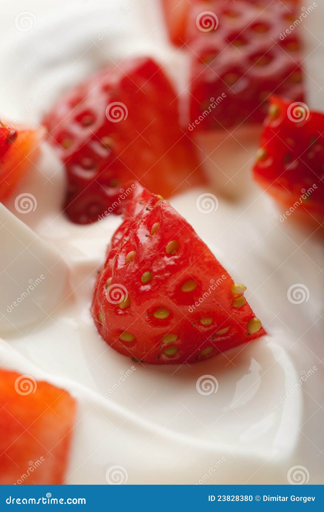 Strawberry chopped stock photo. Image of fruits, food - 23828380