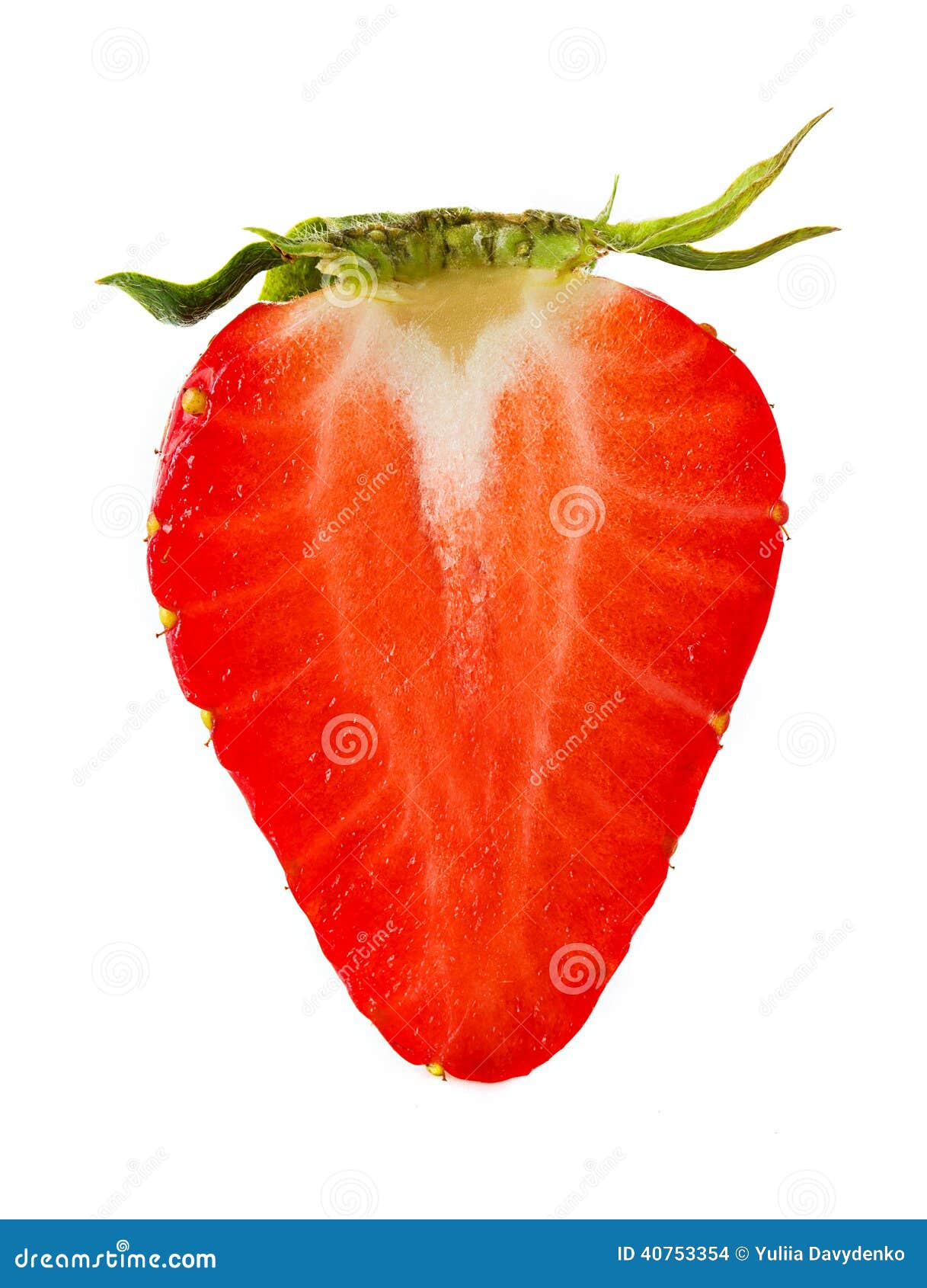 Strawberry close-up stock photo. Image of food, horizontal - 40753354