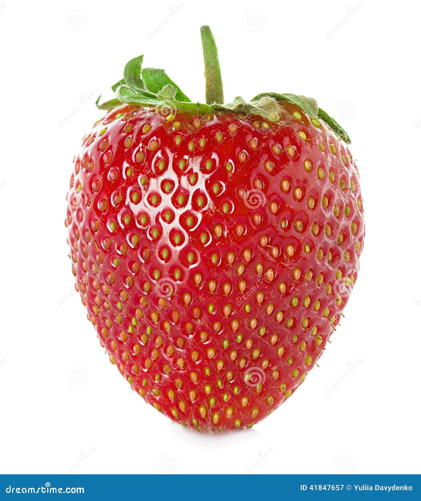 Strawberry close-up stock image. Image of closeup, isolated - 41847657