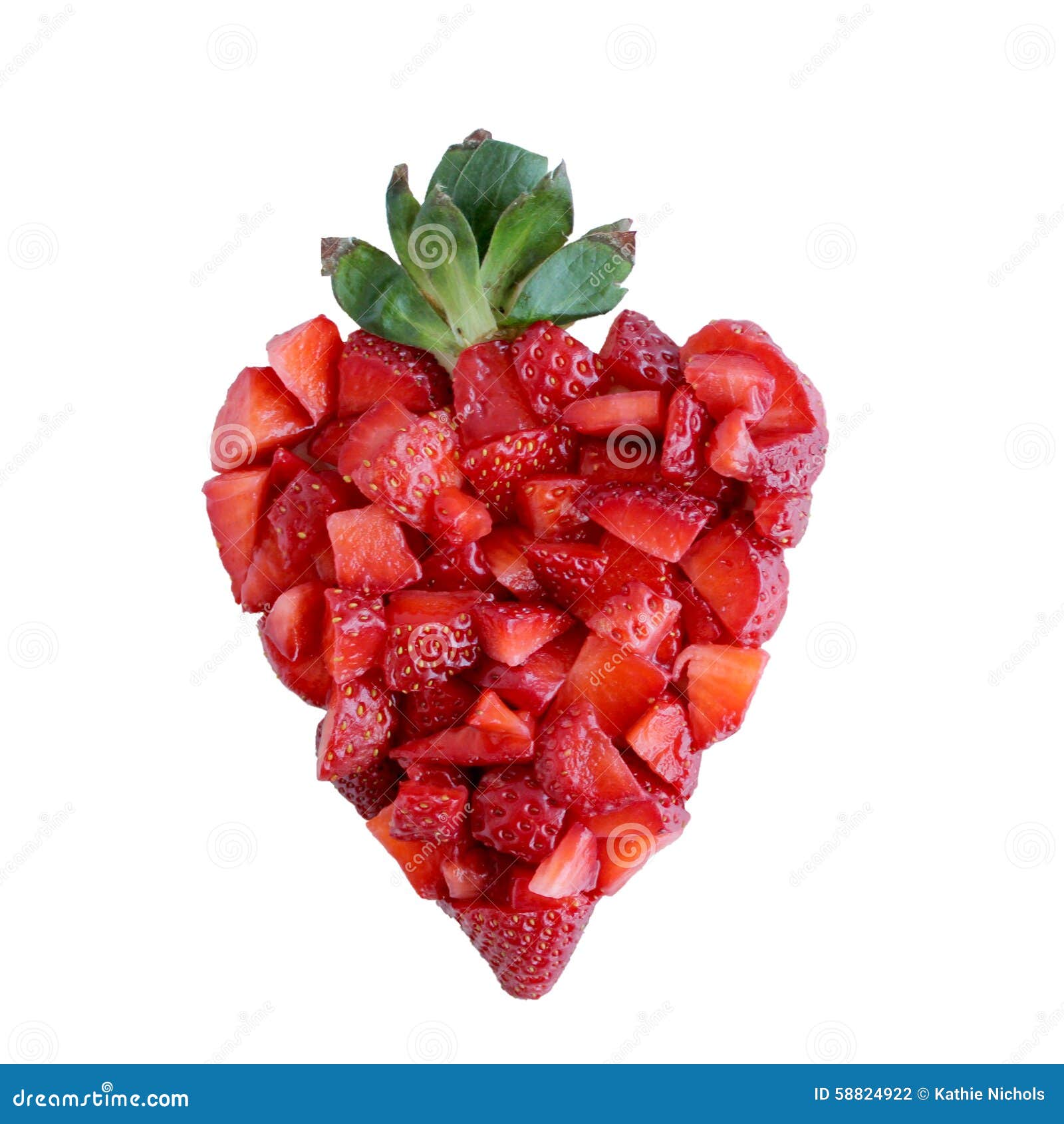 Strawberry Collage stock photo. Image of full, healthy - 58824922
