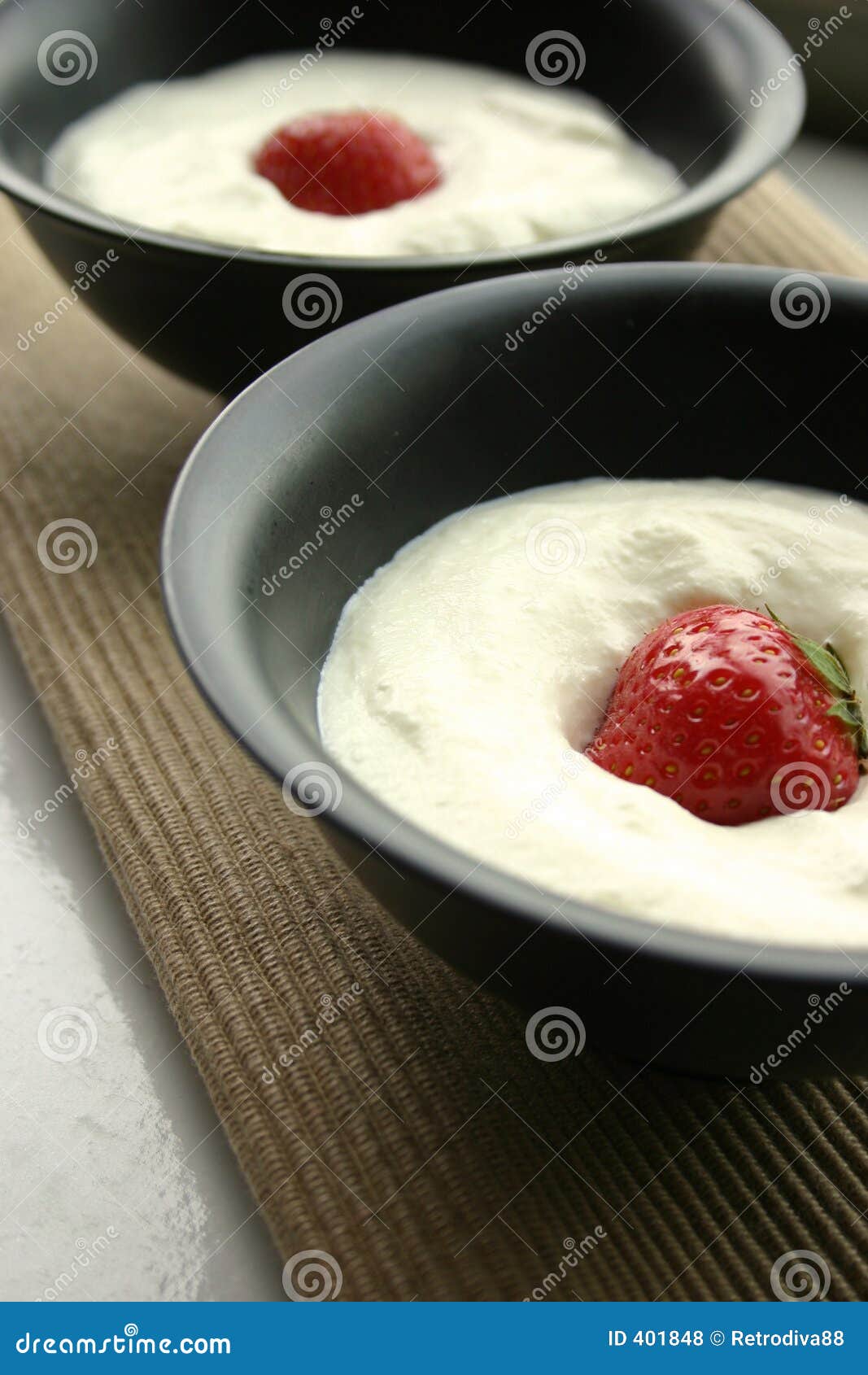 Strawberry Cream stock photo. Image of strawberries, summer - 401848