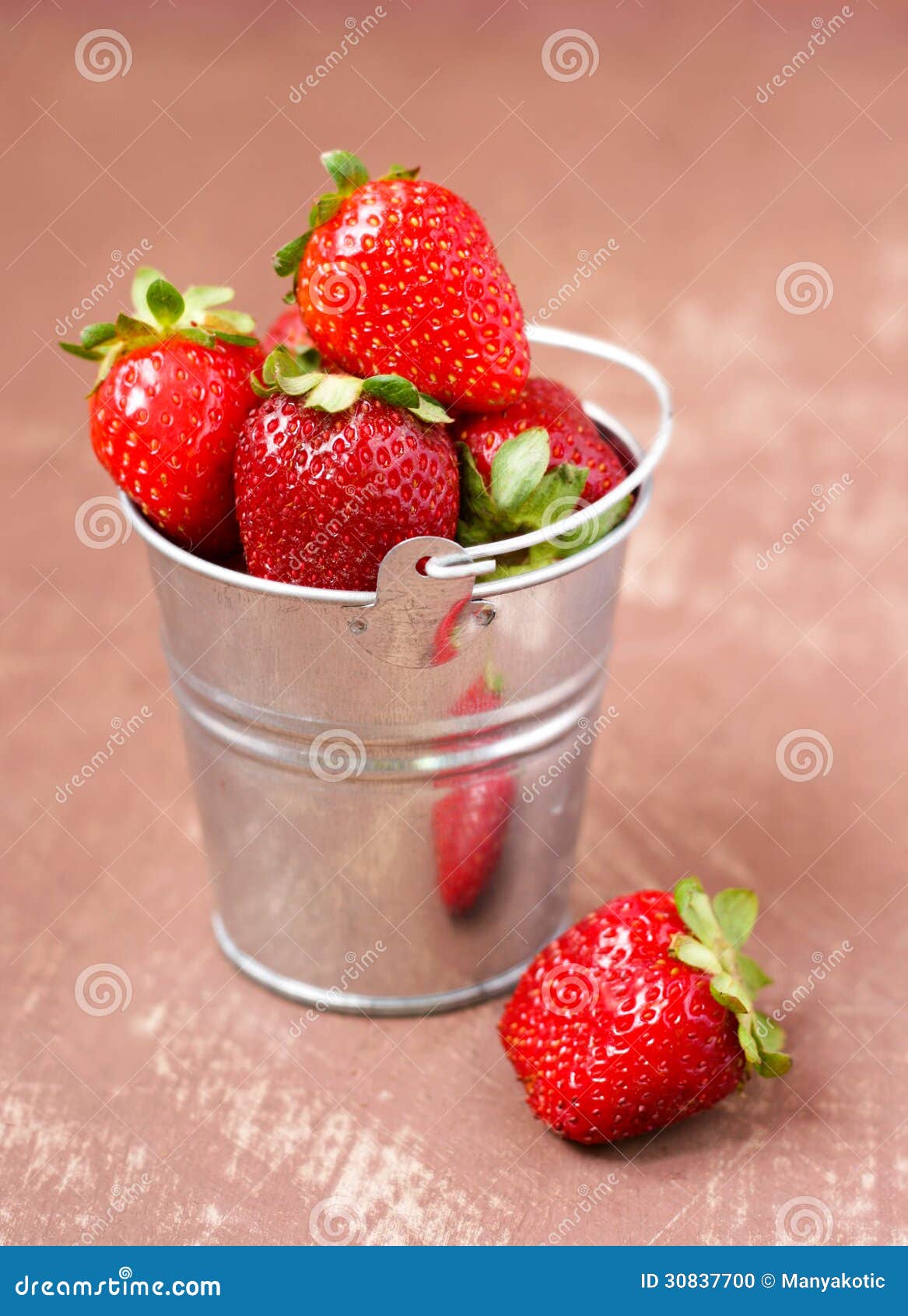 Strawberry stock photo. Image of bucket, strawberry, sweet - 30837700