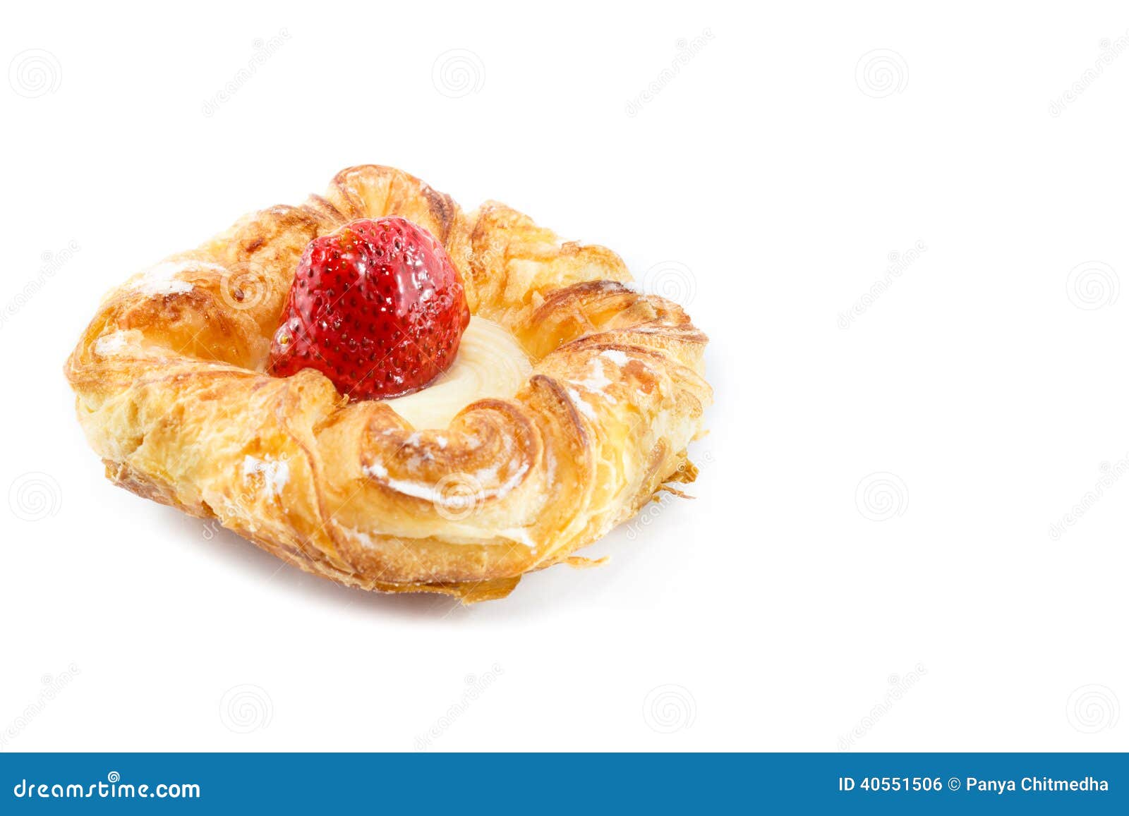 Strawberry denish stock photo. Image of treat, strawberry - 40551506