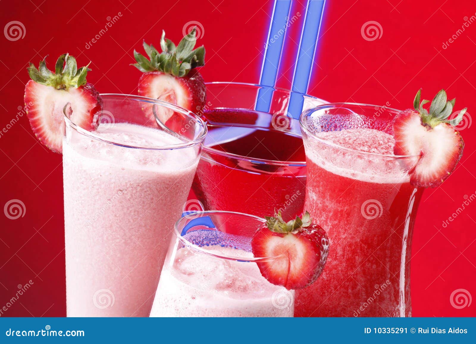 Strawberry drinks and neon stock image. Image of cocktail - 10335291